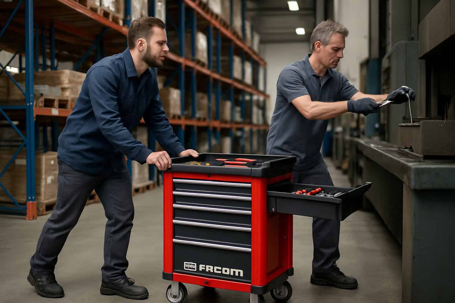 Astuces pour optimiser l'utilisation de votre roue servante Facom ...